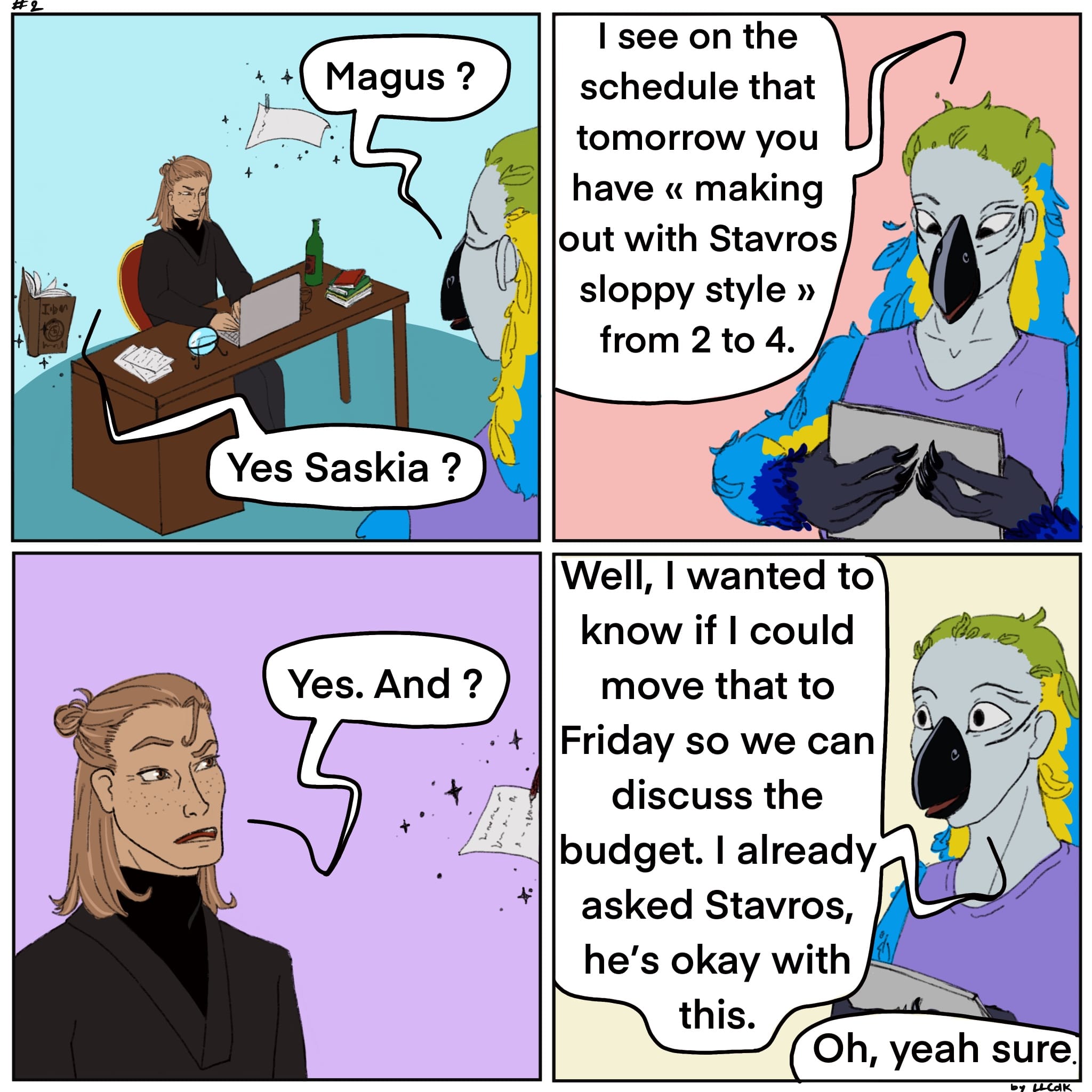 Extra comics – A Song of Magic and Shadows : ELECTRIC BOOGALOO